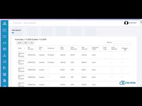 How to Check Sales Report in CISePOS