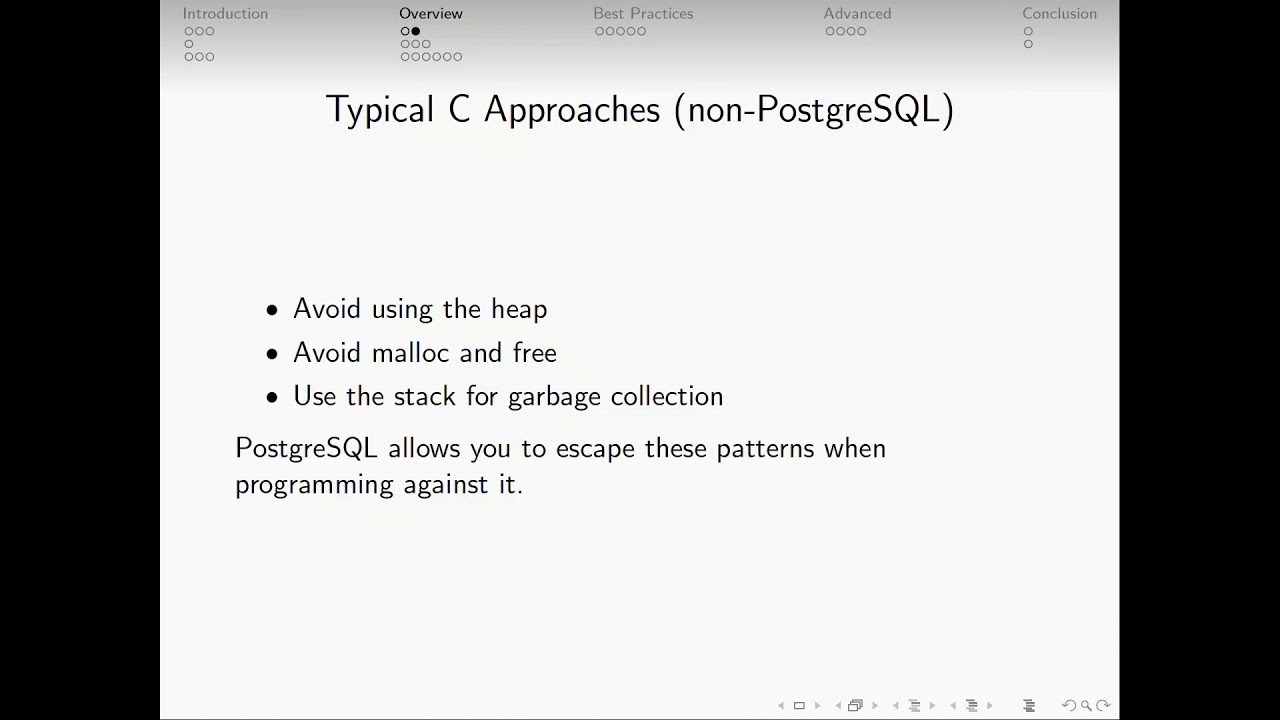 An introduction to Memory Contexts - Chris Travers