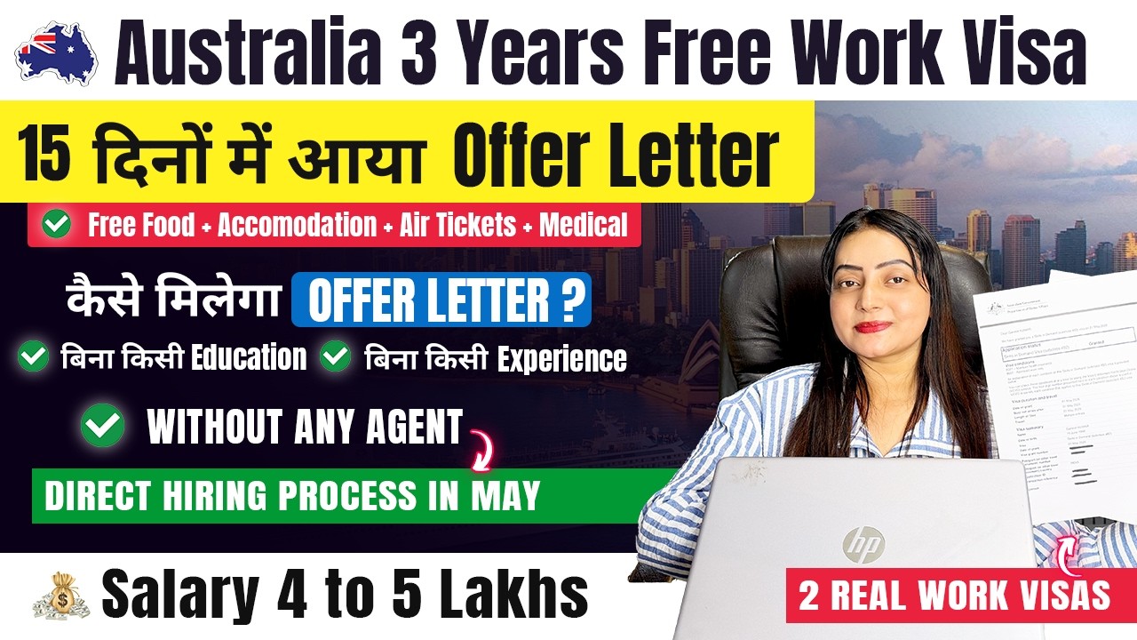 Australia 🇦🇺 Free Work Permit Visa 2026 | Job Offer Letter In 15 Days | Packing & Helper Jobs