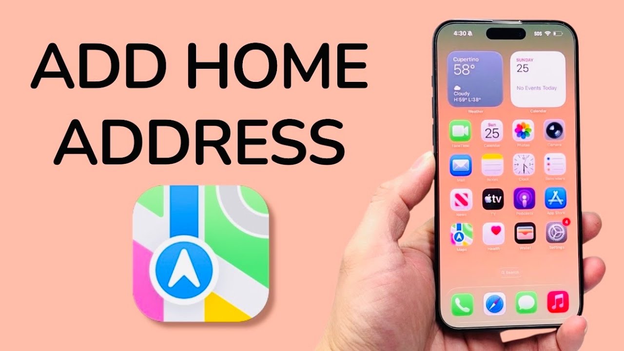 How To Add Your Home Address In Contacts and Apple Maps On iPhone