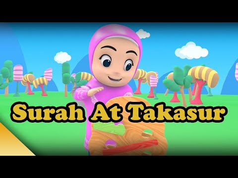 Murrottal Juz 30 Surah At Takasur With Toy Train Animation