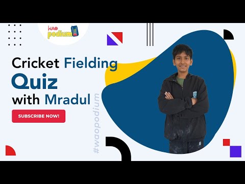 Cricket Fielding Quiz with Mradul 