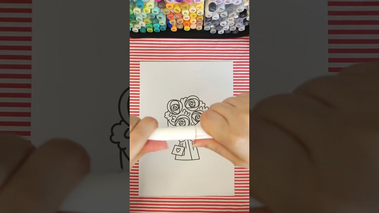 Relaxing coloring ♥️ Free Valentine Coloring Pages #coloringbook #valentinesday