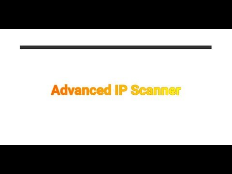 How to scan your network or find a computer using Advanced IP Scanner (Free tool)
