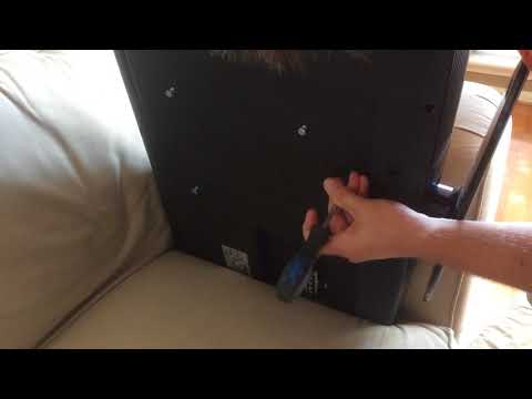 Remove base stand from Samsung LN32D403