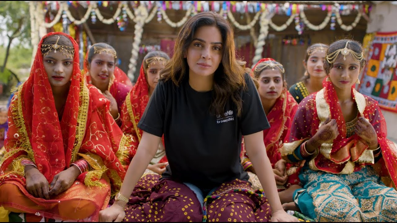 UNICEF National Ambassador Saba Qamar's Video on Child Marriage