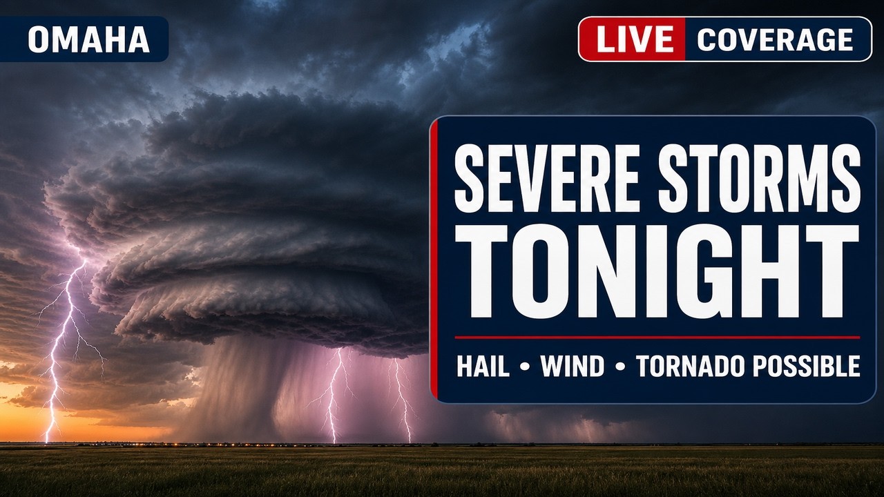 LIVE: Severe Weather Impacting Nebraska & Iowa | First Alert 6