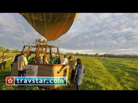 Watch how to board a Hot Air Balloon, Atherton Tablelands