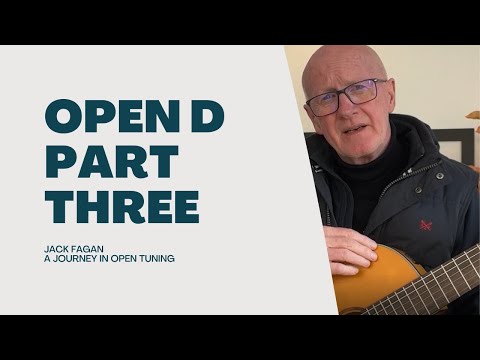 How to play in Open D part Three - Minor chords Em,Bm,F#m