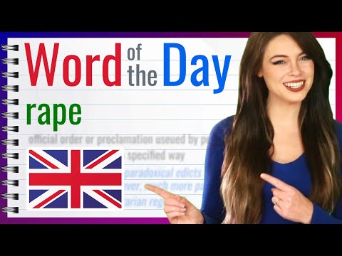 Word of the Day: RAPE