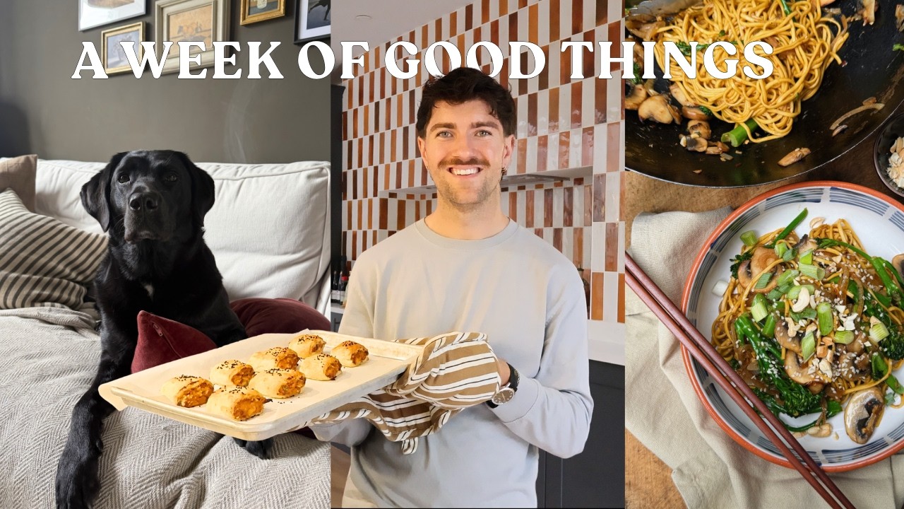 A SPECIAL VISITOR | Cooking, London dinners & home days | Weekly vlog