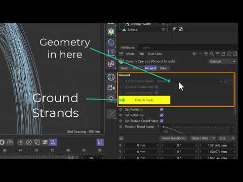 Ornatrix dynamic splines