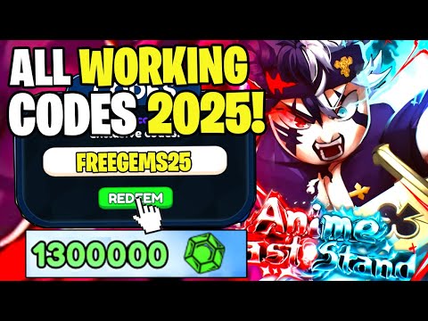 *NEW* ALL WORKING CODES FOR ANIME LAST STAND IN APRIL 2025! ROBLOX ANIME LAST STAND CODES