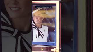 Kate, Princess of Wales, waves to crowds in first public appearance ...
