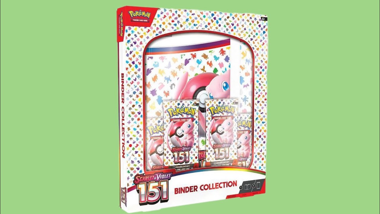 Opening the Pokémon 151 Binder Collection
