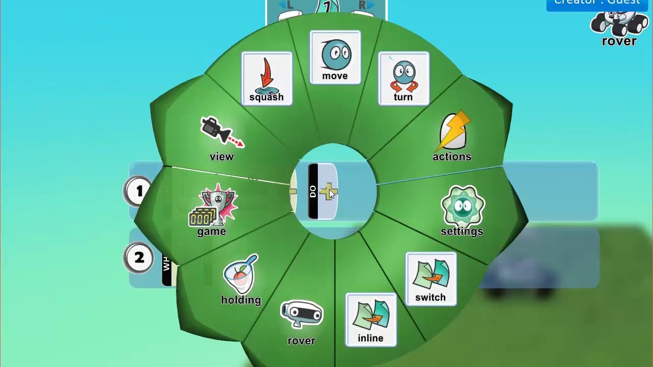 KODU - Program Keyboard Control