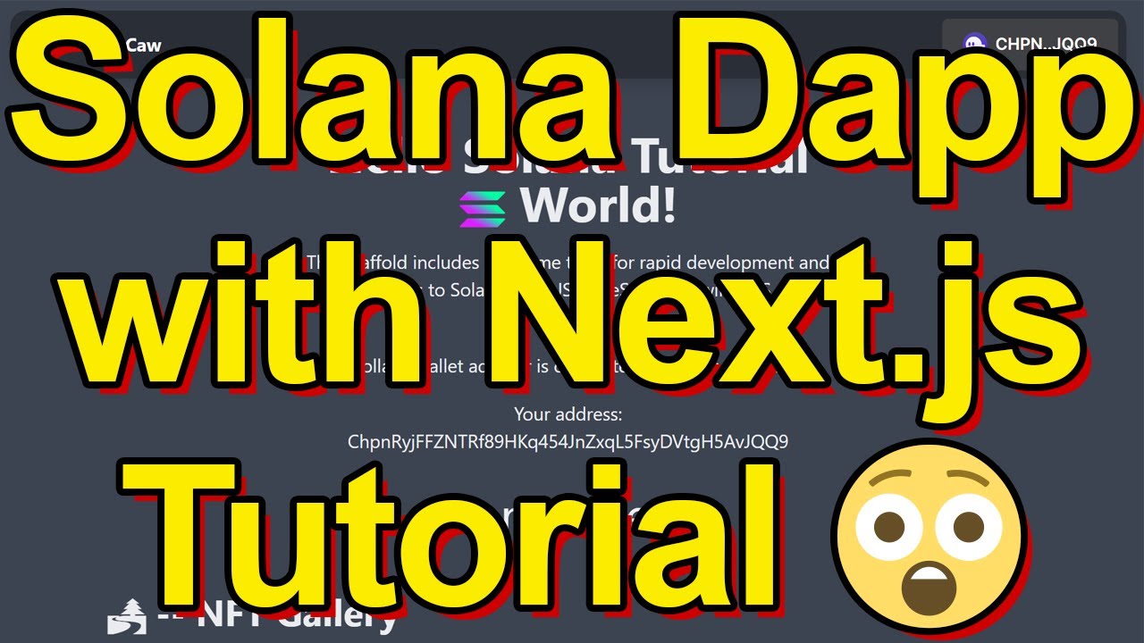 Next.js Solana Tutorial - TypeScript, TailwindCSS, Daisy UI in 4 mins
