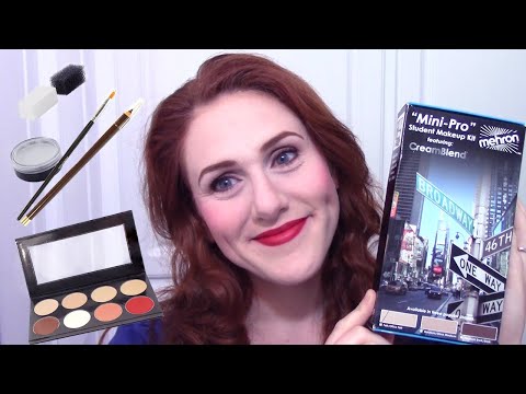 Stage Makeup Tutorial for beginners - Using Mehron Mini Pro Kit