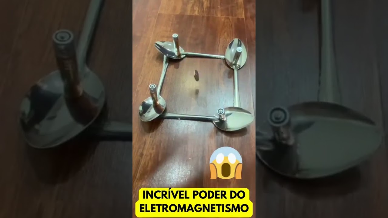 Incrível Poder do Eletromagnetismo no Dia a Dia #Shorts