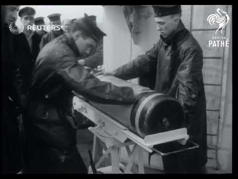 RN tests new destroyer (1952)