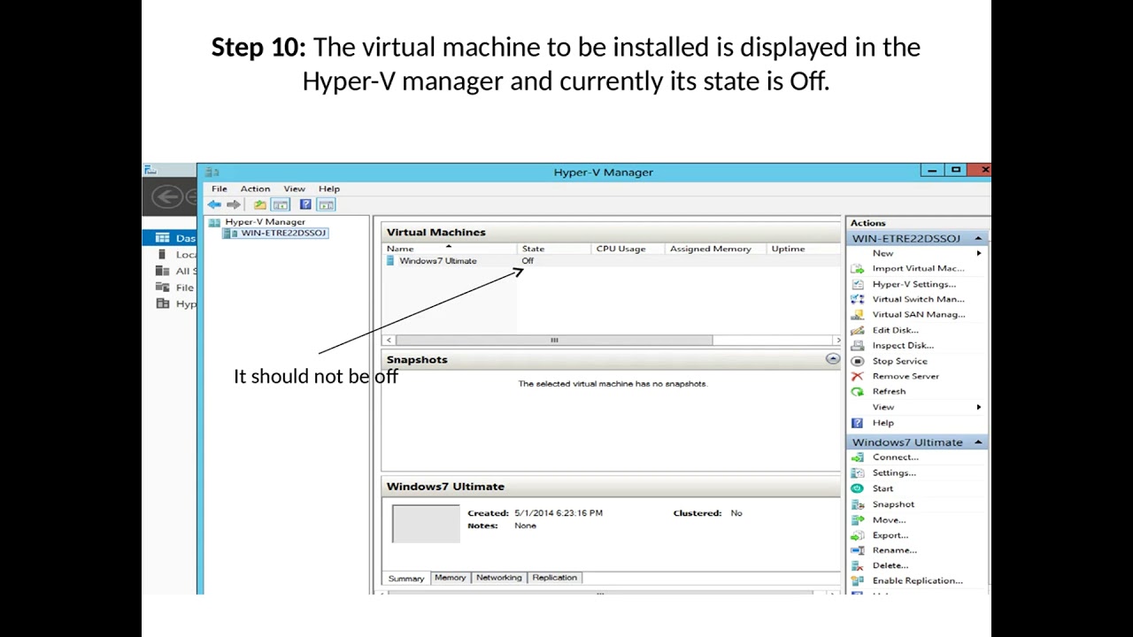 Native Virtualization Using Hyper V (Cloud Computing)
