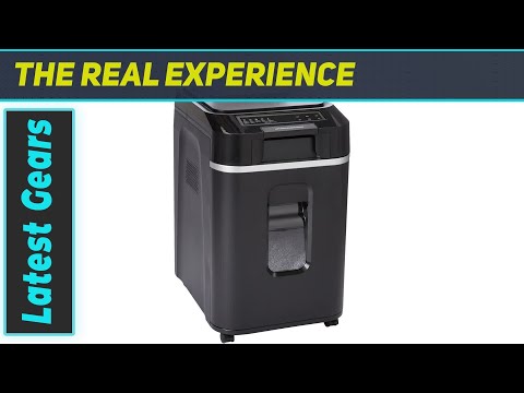 Amazon Basics 200-Sheet Shredder: The Ultimate Paper Shredder