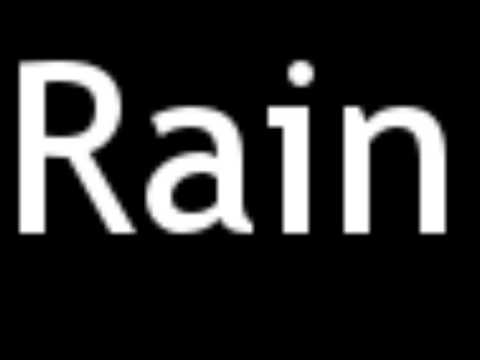 How to Pronounce Rain