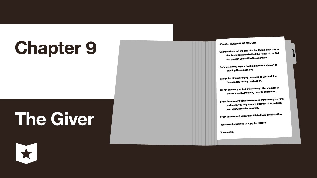 The Giver by Lois Lowry | Chapter 9