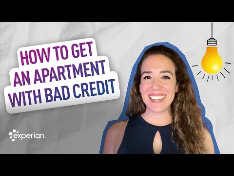 How to Get an Apartment With Bad Credit