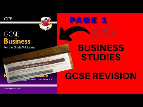 CGP/GCSE Business-Studies "Why Businesses exist"