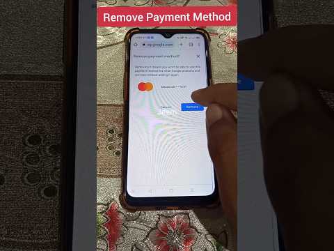How to Remove Payment Method From Google Play Store | Remove Debit or Credit Card from play store