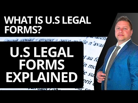 What is U.S Legal Forms | U.S Legal Forms Tutorial 2025