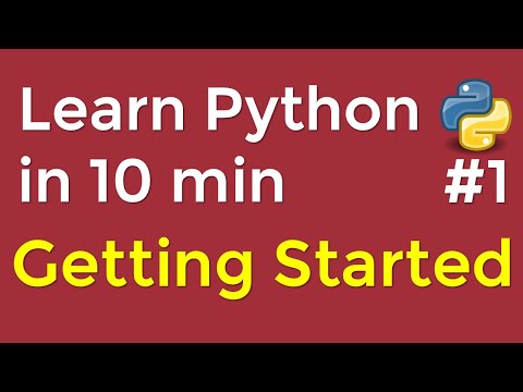 Python Tutorial for Absolute Beginners: #1 Getting Started