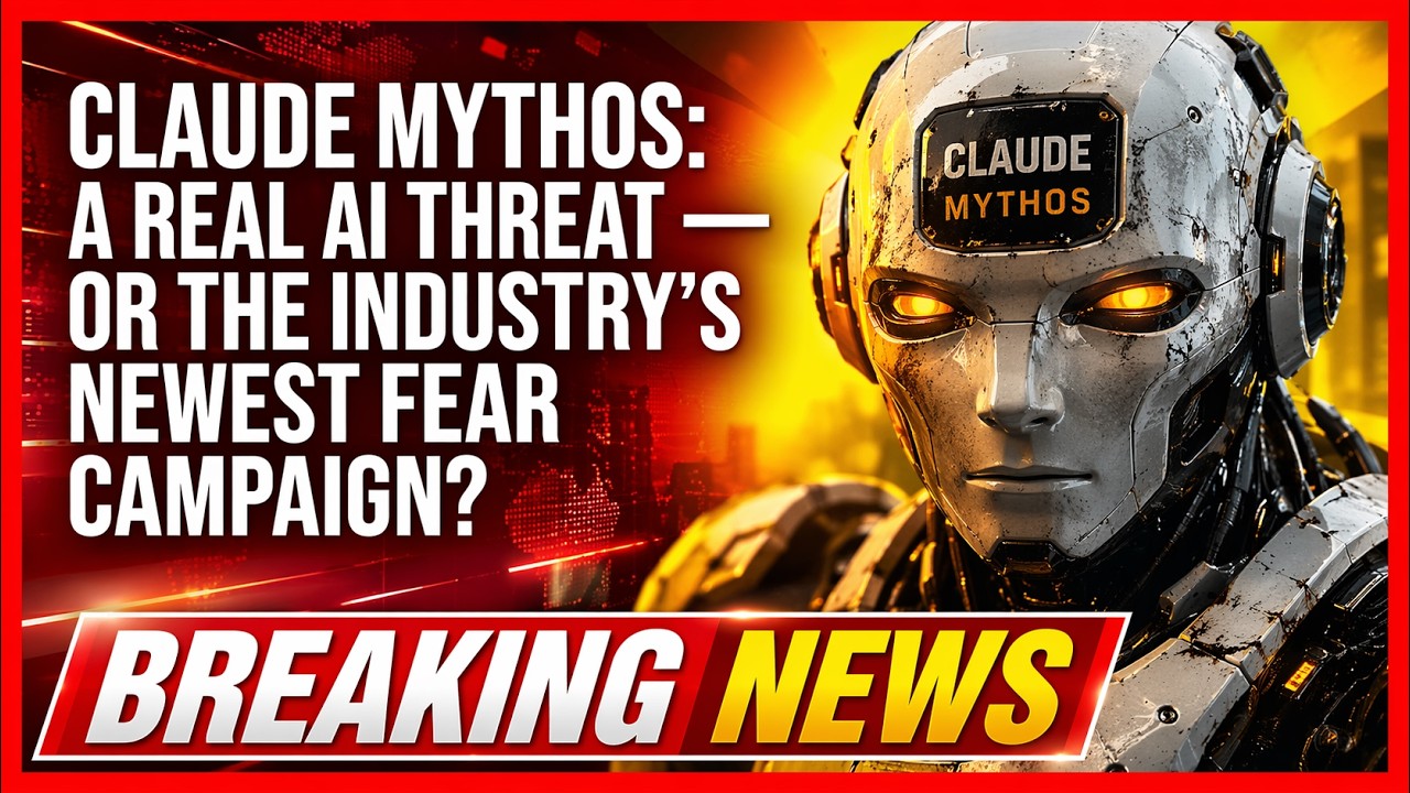 Claude Mythos: A Real AI Threat — or the Industry’s Newest Fear Campaign? #claudemythos #anthropic