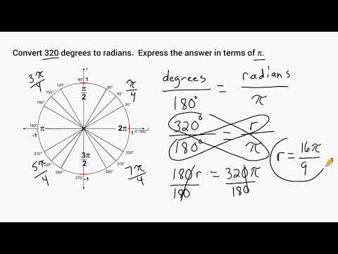How To Convert Degrees to Radians