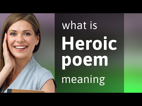 Heroic poem | definition of HEROIC POEM