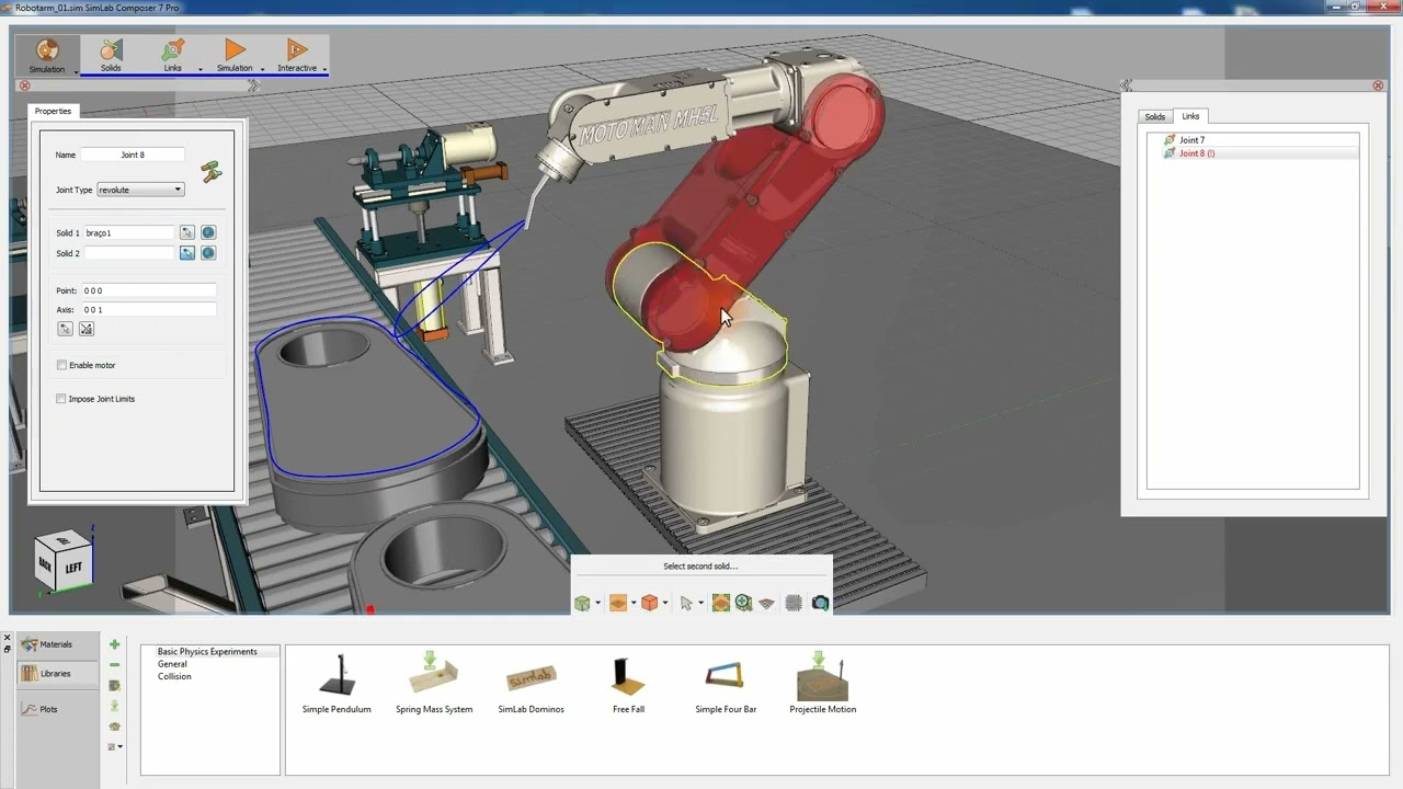 Simulating Industrial Robots with SimLab Composer - Tutorial