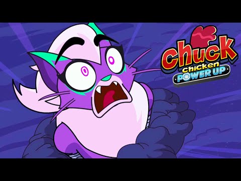 Chuck Chicken Power Up Special Edition - Arachne Invasion - Episodes Collection - Action Cartoon