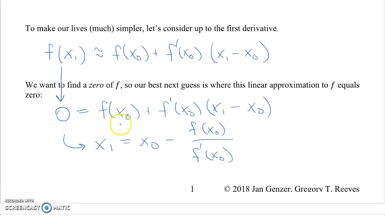 Newton's method