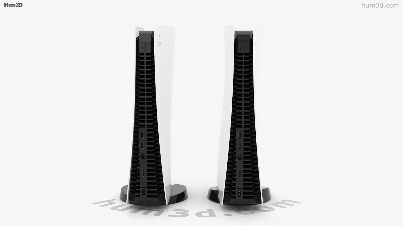Sony PlayStation 5 3D model by 3DModels.org