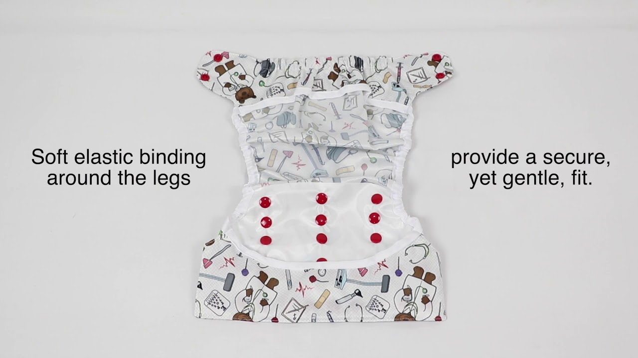 Smart Bottoms' Too Smart Diaper Cover Features