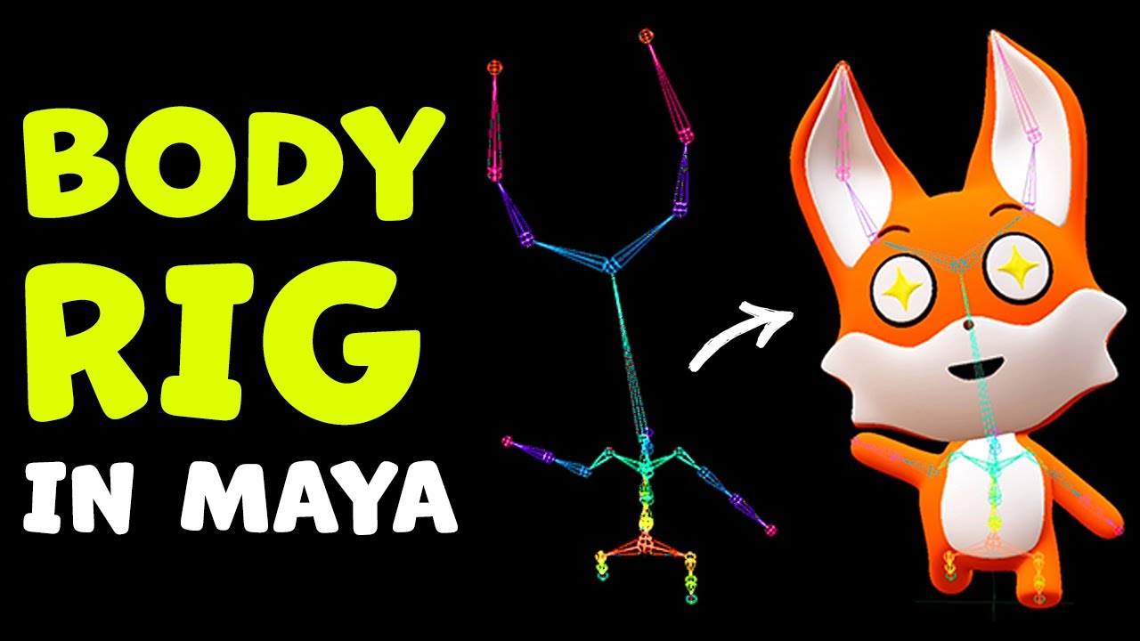 Character Rigging & Skinning in Maya Tutorial (Part 4)