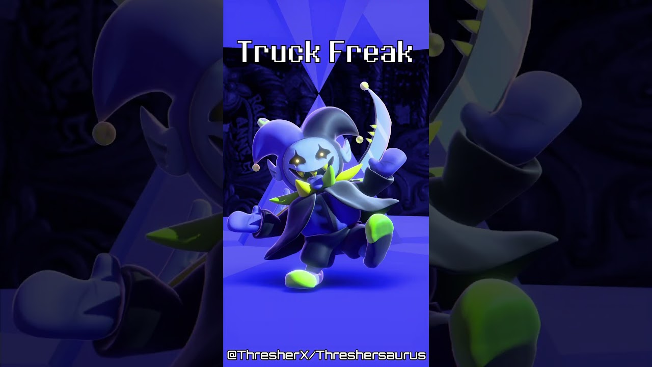 Secret Bosses Be Like (Deltarune Animation)  #animation #3d #deltarune