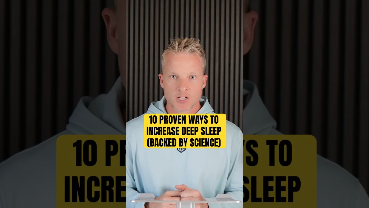 10 Proven Ways To Increase Deep Sleep (Backed By Science)