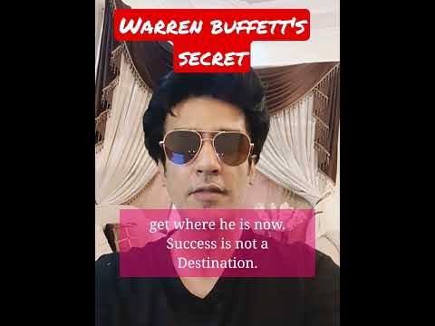 Warren Buffett's secret to success #longterminvestment #hardwork #successmotivation #trading