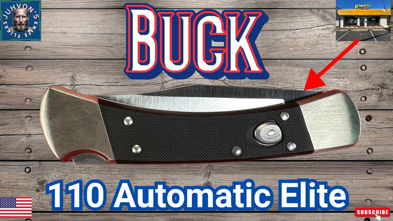 Buck 110 Elite Auto Review – MagnaCut Power Meets Classic 110 Tradition!