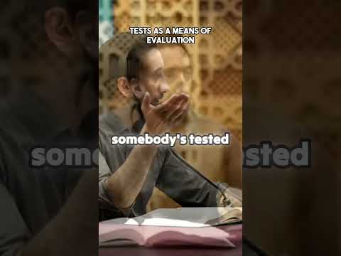 Tests as a means of evaluation #shorts #muftimenk