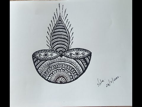 Beautiful Lamp Design. Earthen Lamp