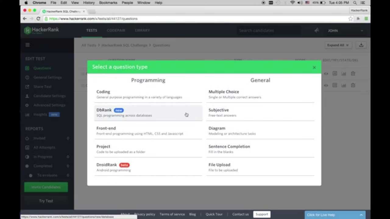 Hire the hottest SQL talent with DbRank from HackerRank [Tutorial]