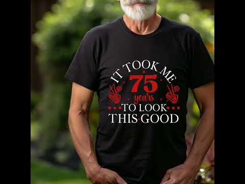 75 Years Unisex Birthday Gifts #birthday , #love, #motivation